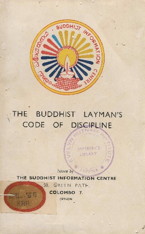 The Buddhist Layman's Code of Discipline - நூலகம்