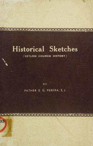 Historical Sketches - நூலகம்