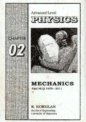 Physics: Advanced Level - Mechanics - நூலகம்