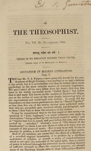 The Theosophist 1886.01 - நூலகம்