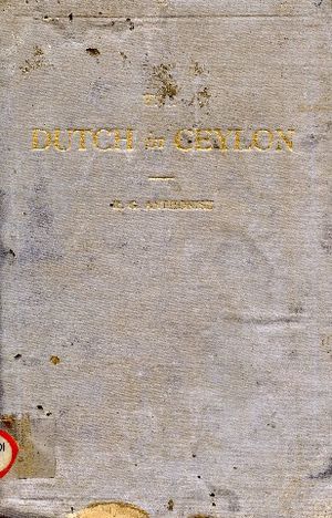 The Dutch in Ceylon - நூலகம்